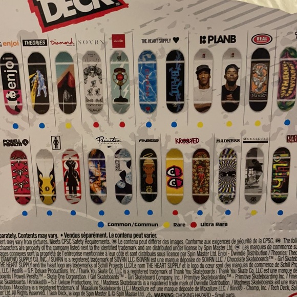 Tech Deck | Toys | New Rare Real Skateboards Tech Deck Finger Board ...